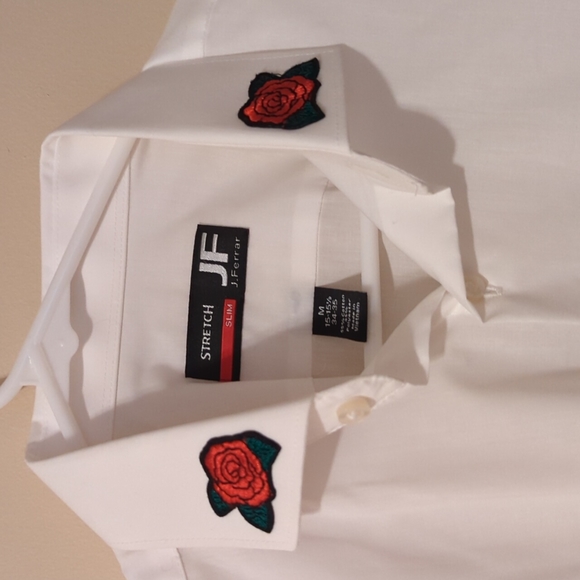 jf j.ferrar | Shirts | Mens Jf Ferrar Long Sleeve Dress Shirt Size M ...